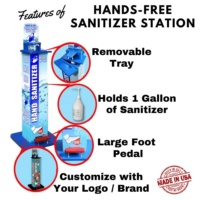 Hand Sanitizer Station Rental | Phoenix Amusements Atlanta