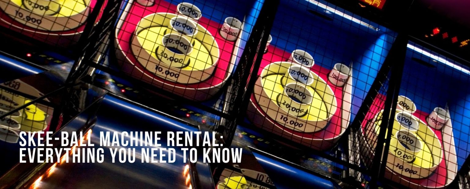 Skee-Ball Machine Rental | Phoenix Amusements | Atlanta GA